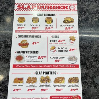 SLAP BURGER - Updated October 2025 - 64 Photos & 41 Reviews - 1342 ...