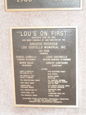LOU COSTELLO MEMORIAL - Updated May 2025 - Ellison St, Paterson, New ...