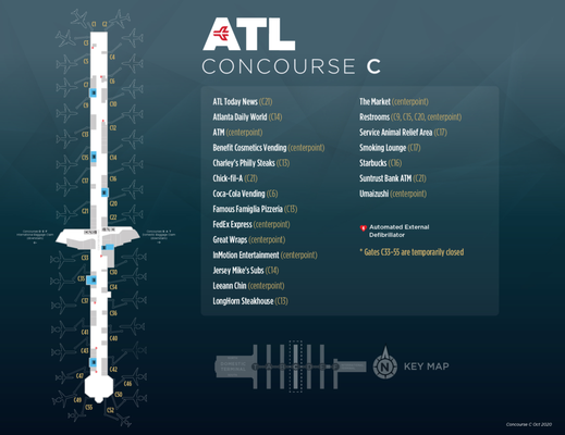 TERMINAL C - ATLANTA AIRPORT - Updated July 2025 - 79 Photos & 44 ...