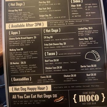 MOCO GAME ROOM & HOT DOG BAR - Updated December 2025 - 33 Photos & 24 ...