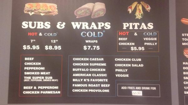 Billy K’s - Fast Food - 329 Stewart Boulevard, Brockville, ON ...