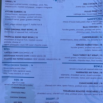 FALLS POOL BAR & GRILL - Updated August 2024 - 100 Photos & 37 Reviews ...