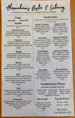 BISTRO 1605 - 22 Reviews - 1605 North Main St, High Point, NC - Menu - Yelp