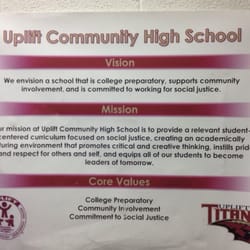 UPLIFT COMMUNITY HIGH SCHOOL - 13 Photos - 900 W Wilson Ave, Chicago ...