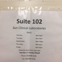 SUN CLINICAL LABORATORY - 14 Photos & 21 Reviews - Laboratory Testing ...
