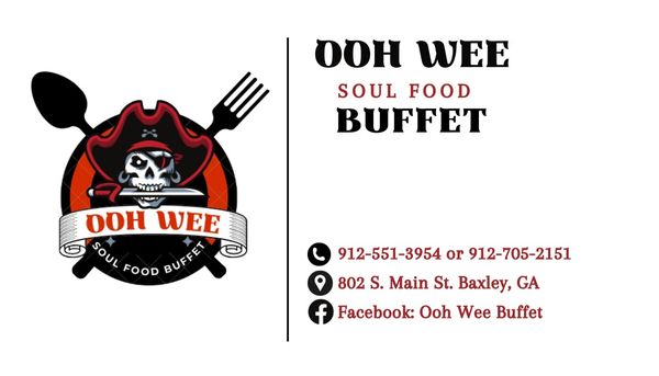 OOH WEE SOUL FOOD BUFFET - Updated October 2025 - 802 S Main St, Baxley ...