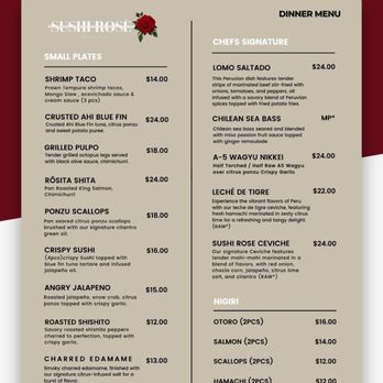 SUSHI ROSE - Updated August 2024 - 91 Photos & 25 Reviews - 247 E 5th ...