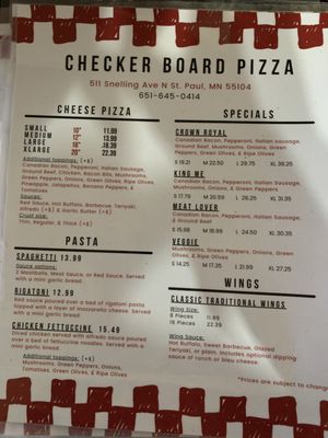 CHECKER BOARD PIZZA - Updated December 2025 - 25 Photos & 78 Reviews ...