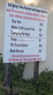 SALT SPRINGS VALLEY RESERVOIR & CAMPGROUND - 17 Photos & 10 Reviews ...