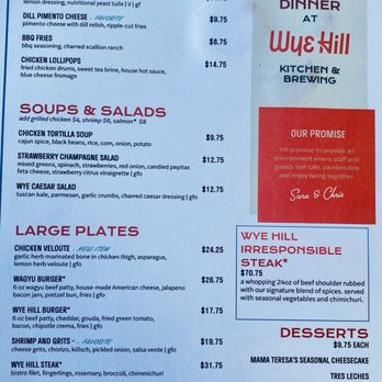 WYE HILL KITCHEN & BREWING - Updated October 2024 - 638 Photos & 460 ...