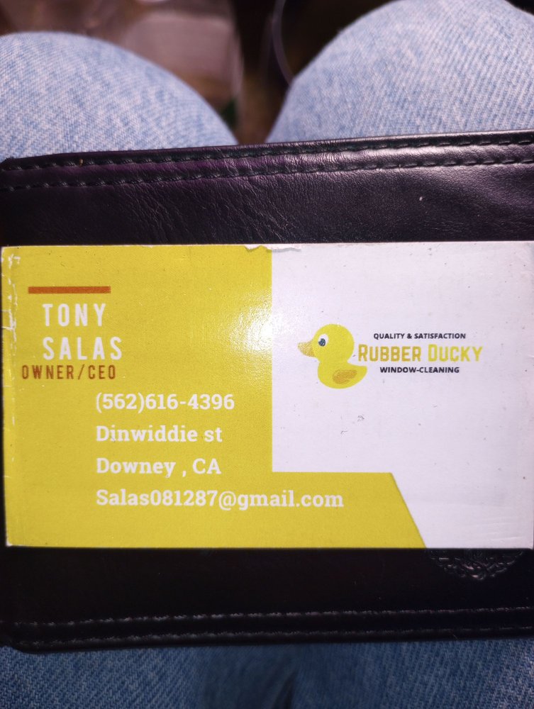 RUBBER DUCKY WINDOW CLEANING - Updated August 2025 - 10 Photos - Downey ...