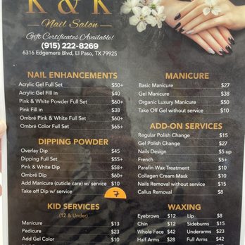 K & K NAILS SALON - Updated June 2024 - 64 Photos - 6316 Edgemere Blvd ...
