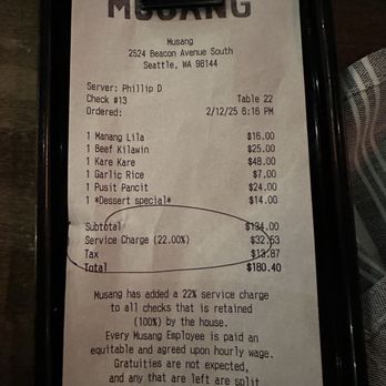 MUSANG SEATTLE - Updated May 2025 - 2152 Photos & 579 Reviews - 2524 ...
