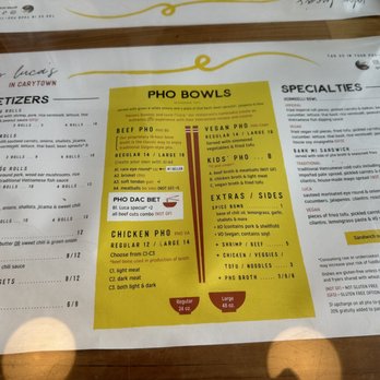 PHO LUCA’S - Updated July 2024 - 186 Photos & 170 Reviews - 2915 W Cary ...
