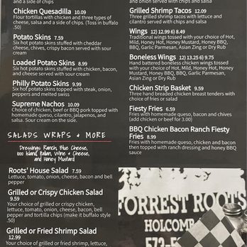 FORREST ROOTS BAR, GRILL & BOTTLE SHOP - Updated October 2025 - 27911 ...