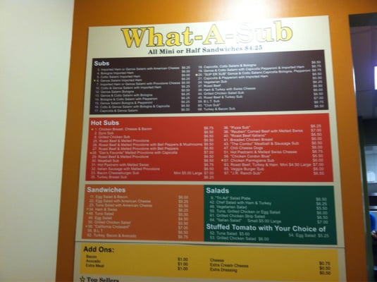 WHAT-A-SUB - 63 Reviews - 5680 Greenwood Plz Blvd, Greenwood Village ...