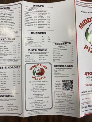 MIDDLE RIVER PIZZERIA - Updated December 2025 - 21 Photos & 72 Reviews ...