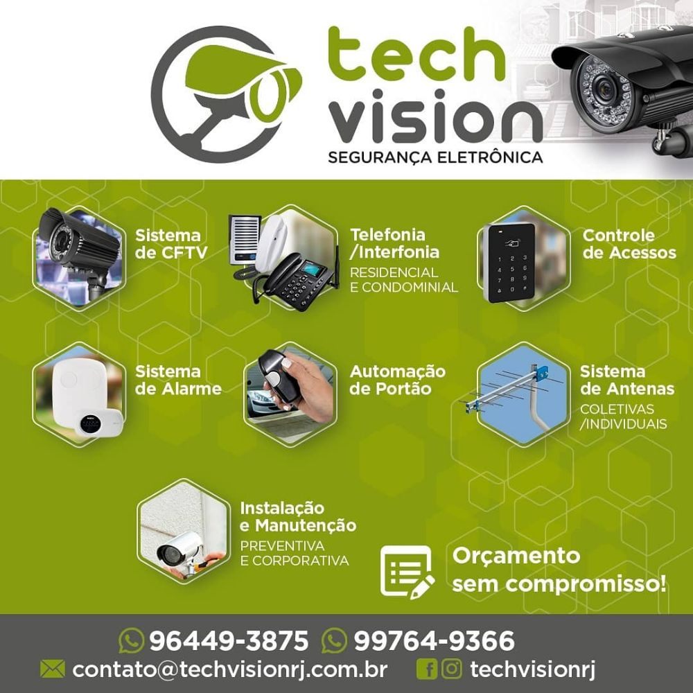 TECH VISION SEGURANÇA ELETRÔNICA - Updated March 2024 - Rio de Janeiro ...