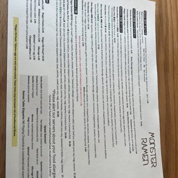 MONSTER RAMEN - Updated July 2025 - 324 Photos & 154 Reviews - 3435 W ...