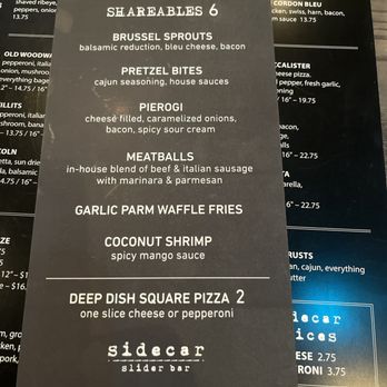SIDECAR SLIDER BAR - Updated July 2024 - 39 Photos & 23 Reviews - 44935 ...