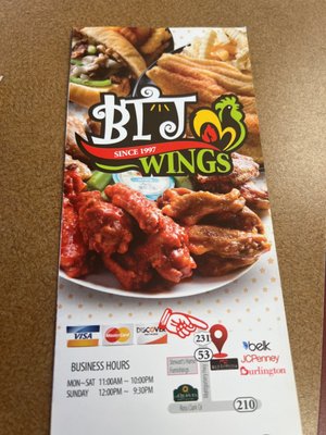BTJ WINGS - Updated October 2025 - 12 Photos & 12 Reviews - 3182 Montgomery Hwy, Dothan, Alabama ...