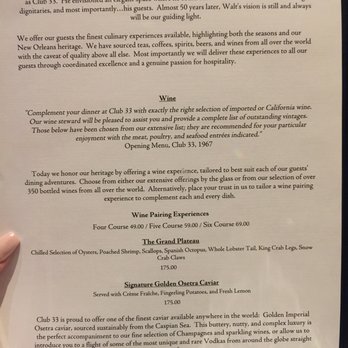 CLUB 33 - Updated February 2025 - 6193 Photos & 1064 Reviews - 1313 S ...