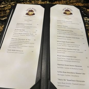 SWEET DESIRES DESSERT LOUNGE - Updated May 2025 - 108 Photos & 23 ...