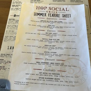 HOP SOCIAL GRILL - Updated October 2025 - 853 Photos & 907 Reviews ...