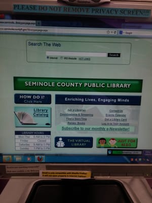 SEMINOLE COUNTY PUBLIC LIBRARY - Updated December 2025 - 18 Photos & 11 ...
