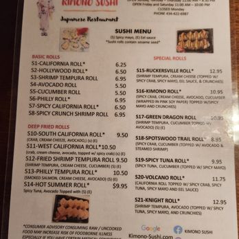 KIMONO SUSHI - Updated October 2024 - 27 Photos & 20 Reviews - 14971 ...