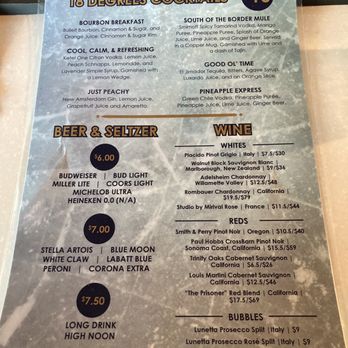 18 DEGREES - Updated December 2025 - 305 Photos & 166 Reviews - 9375 E ...