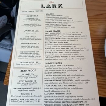 THE LARK - Updated June 2024 - 2711 Photos & 1832 Reviews - 131 Anacapa ...