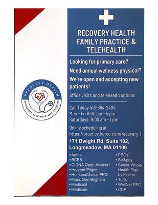 RECOVERY HEALTH - Updated June 2026 - 18 Photos - 171 Dwight Rd ...