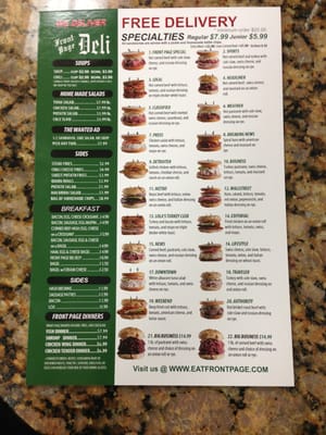 FRONT PAGE DELI - Updated December 2025 - 40 Photos & 57 Reviews ...