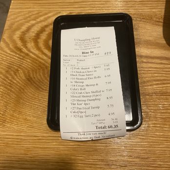 U DUMPLING HOUSE - Updated September 2024 - 81 Photos & 43 Reviews ...