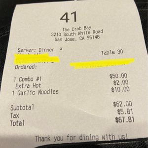 THE CRAB BAY - 403 Photos & 266 Reviews - 3210 S White Rd, San Jose, CA ...