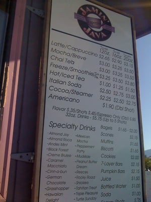 JAMIN JAVA DRIVE-THRU AND ESPRESSO - Updated September 2025 - 898 S ...