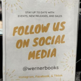 WERNER BOOKS & COFFEE - Updated October 2025 - 38 Photos - 3608 Liberty ...