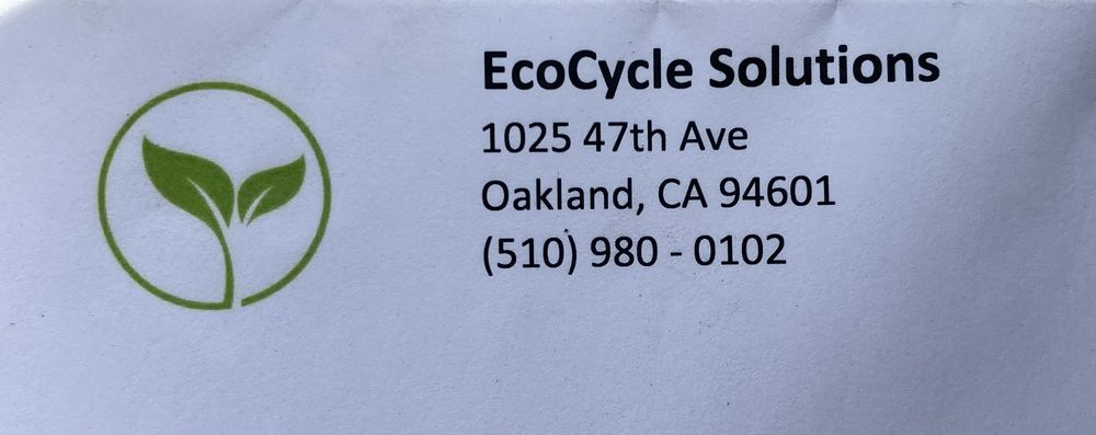ECO CYCLE SOLUTIONS - Updated December 2025 - 1025 47th Ave, Oakland ...