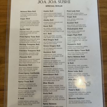 JOA JOA SUSHI - Updated May 2025 - 142 Photos & 75 Reviews - 115 Temple ...