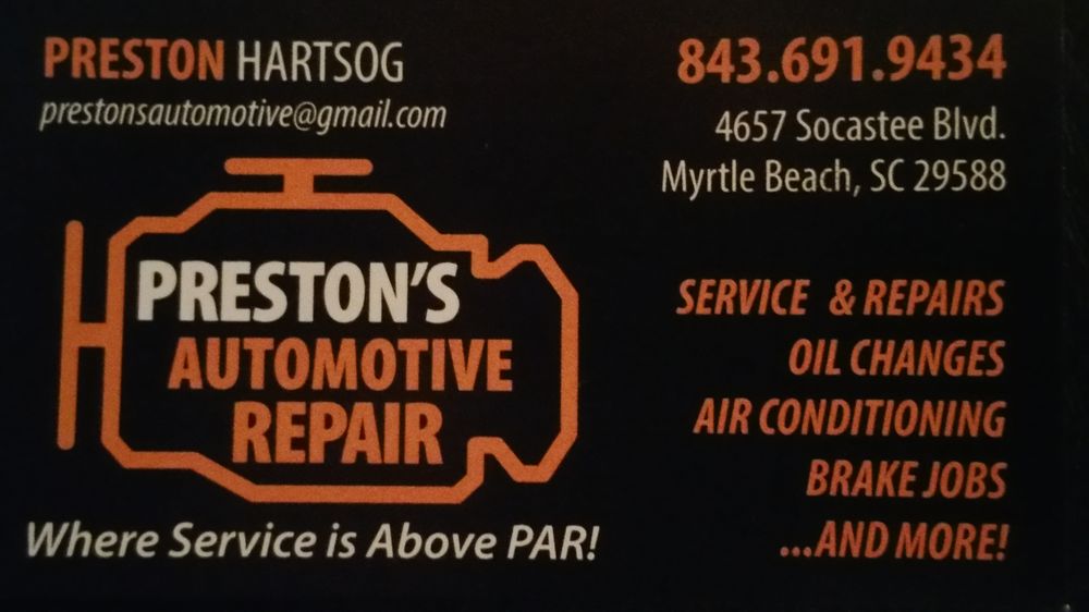 PRESTON’S AUTOMOTIVE REPAIR - Updated January 2026 - 13 Reviews - 4657 ...