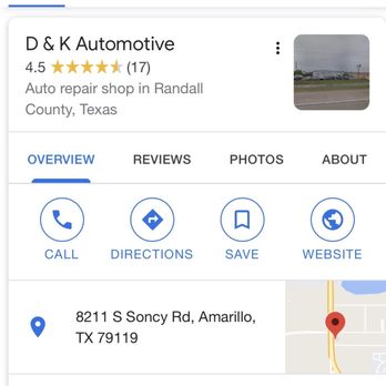 D & K AUTOMOTIVE - Updated October 2025 - 8211 S Soncy, Amarillo, Texas ...
