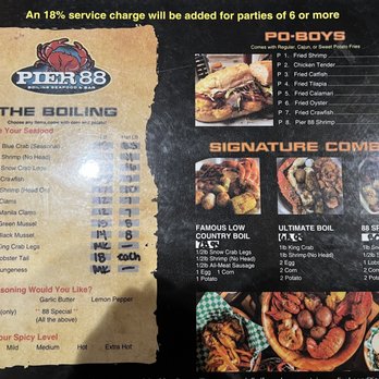 PIER 88 BOILING SEAFOOD & BAR - Updated May 2024 - 143 Photos & 207 ...