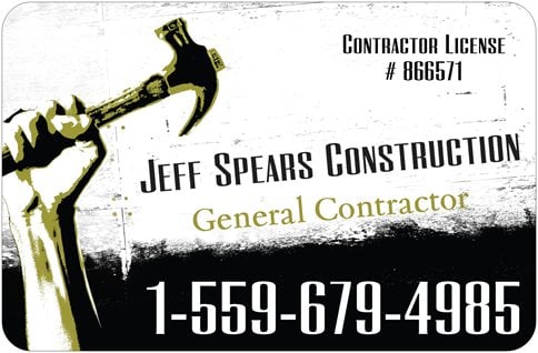 JEFF SPEARS CONSTRUCTION - Updated April 2024 - Hughson, California ...