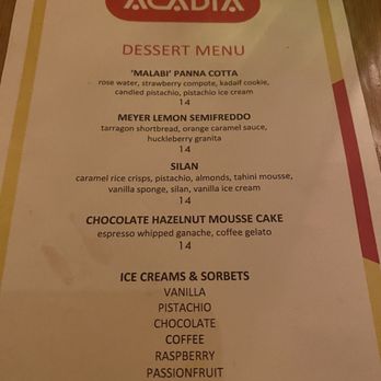 ACADIA - Updated June 2024 - 115 Photos & 47 Reviews - 101 W 57th St ...