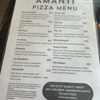 PIZZA AMANTI - Updated September 2025 - 91 Photos & 25 Reviews - 927 ...