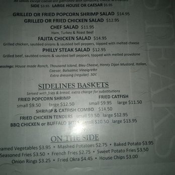 SIDELINES GRILL - Updated December 2025 - 26 Photos & 13 Reviews ...