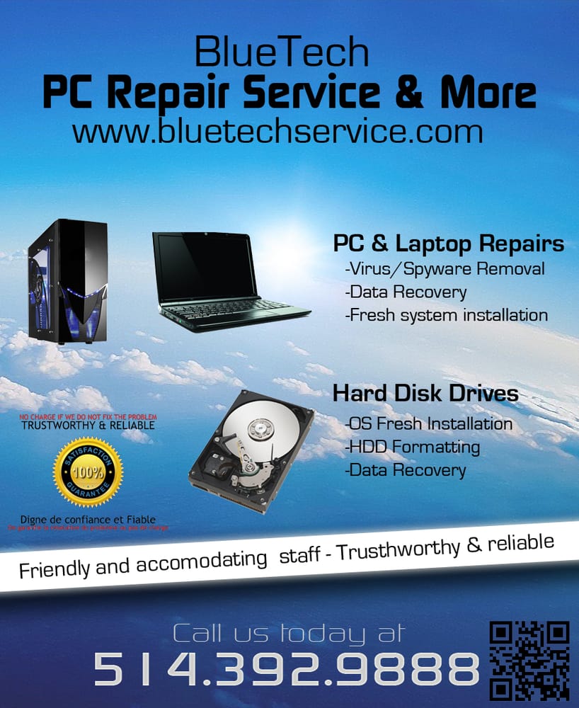 BLUETECH MOBILE & PC SERVICES - 1117 Saint Catherine Street W, Montréal ...