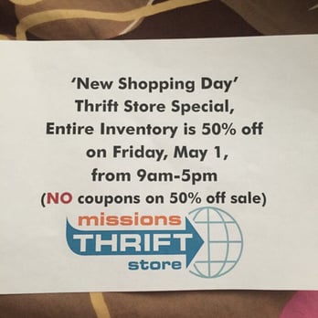MISSIONS THRIFT STORE - Updated Jun 2024 - 44 Photos & 19 Reviews ...