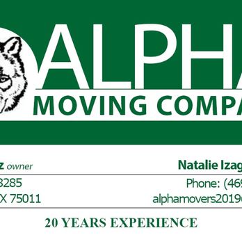 ALPHA MOVING COMPANY - Updated November 2025 - 36 Photos & 11 Reviews ...